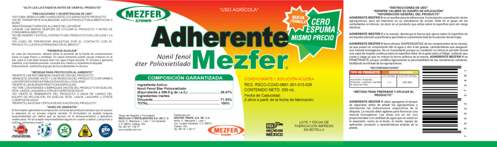 foliares-llenado – MEZFER